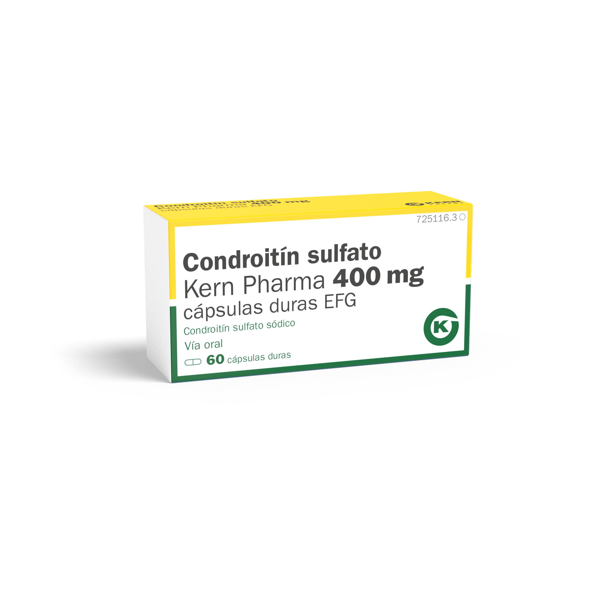 Kern Pharma lanza Condroitín sulfato 400 mg en cápsulas para el ...