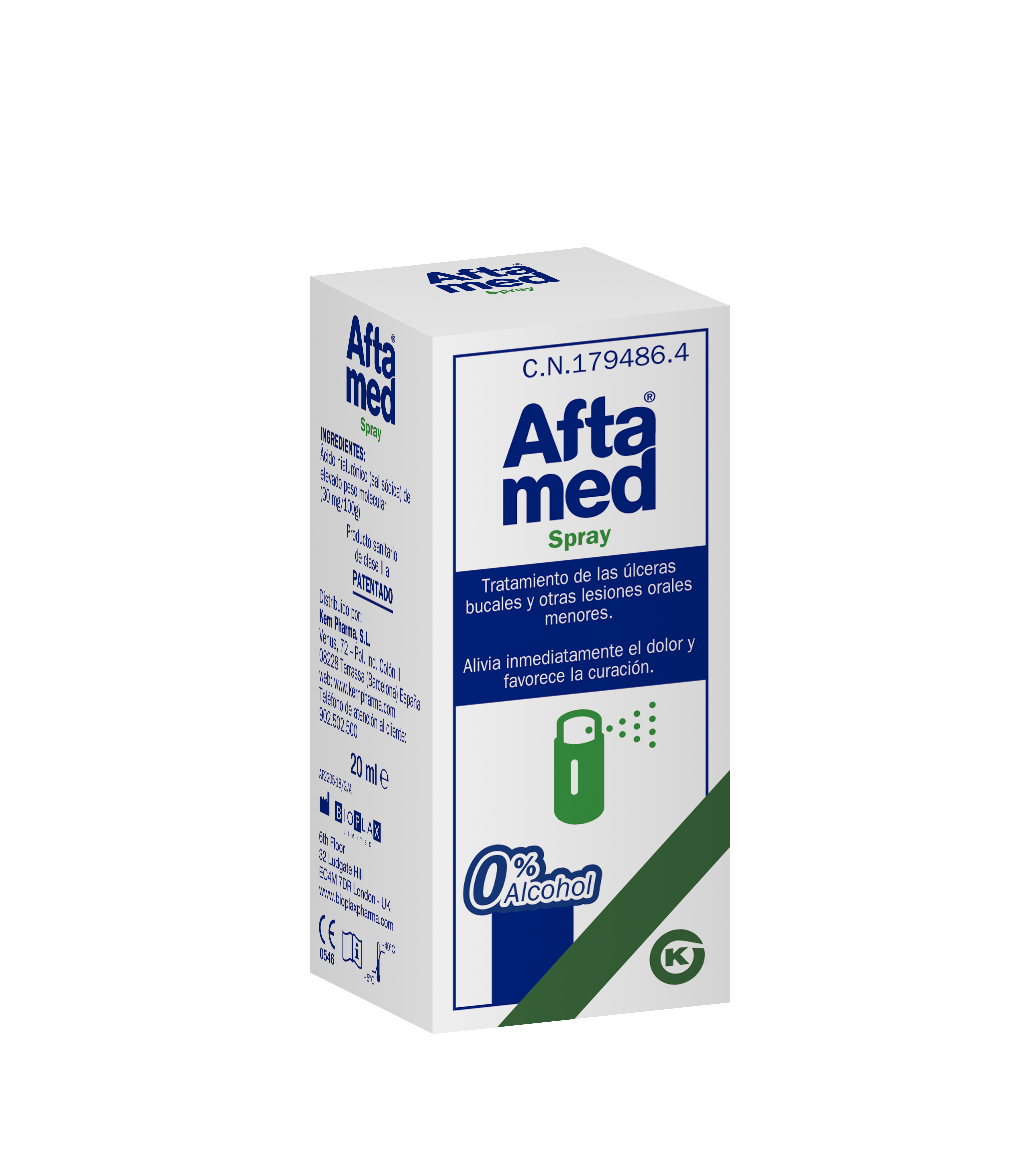 AftaMed Spray frasco 20 ml con aplicador