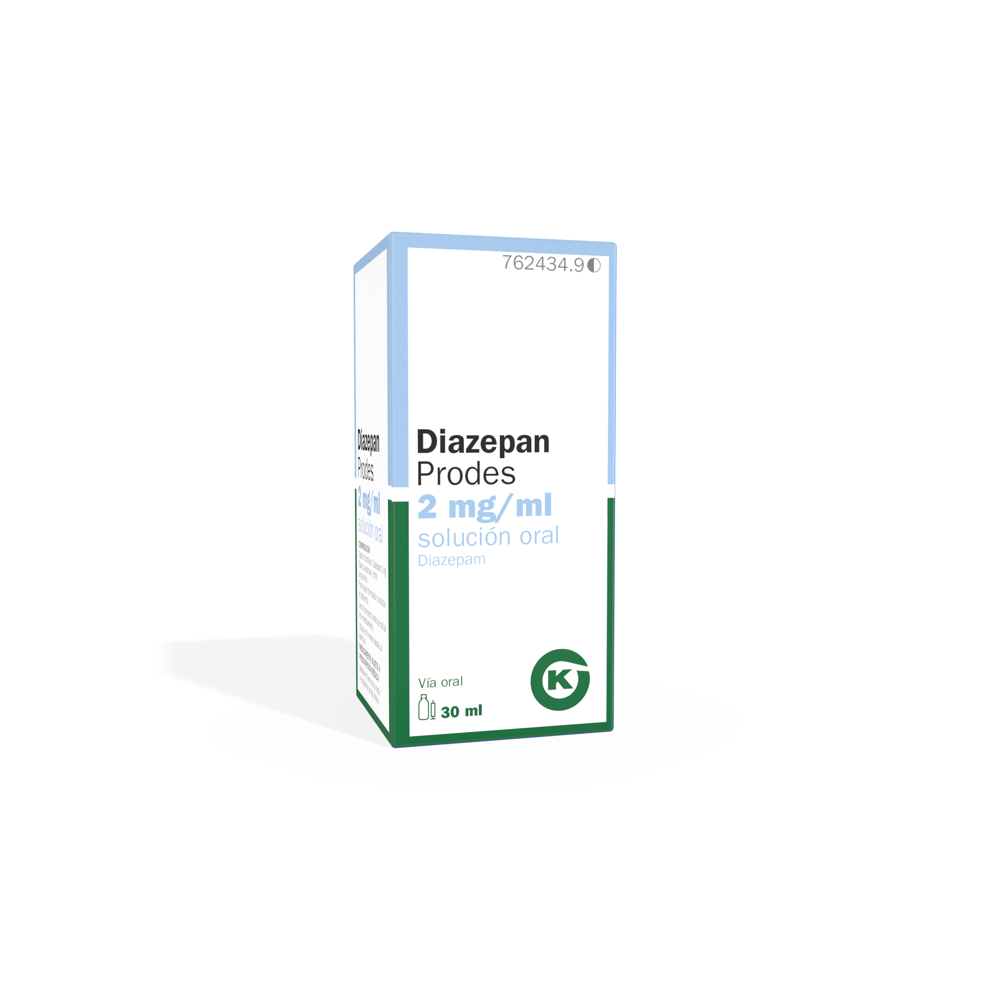 DIAZEPAN PRODES 2mg/ml solución oral 30ml
