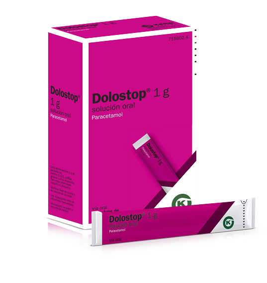 Dolostop 1 g, solución oral