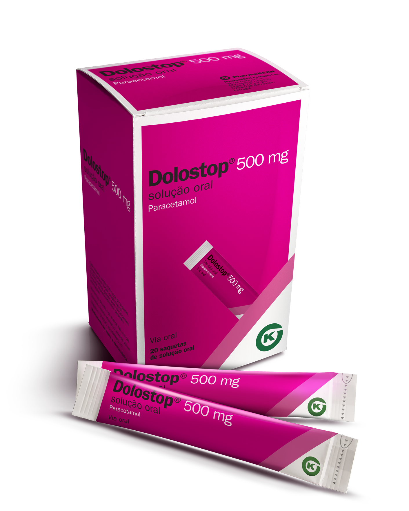 Dolostop 500 mg/10 ml Solução oral