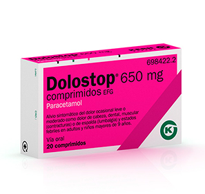 Dolostop EFG 650 mg, 20 compr.