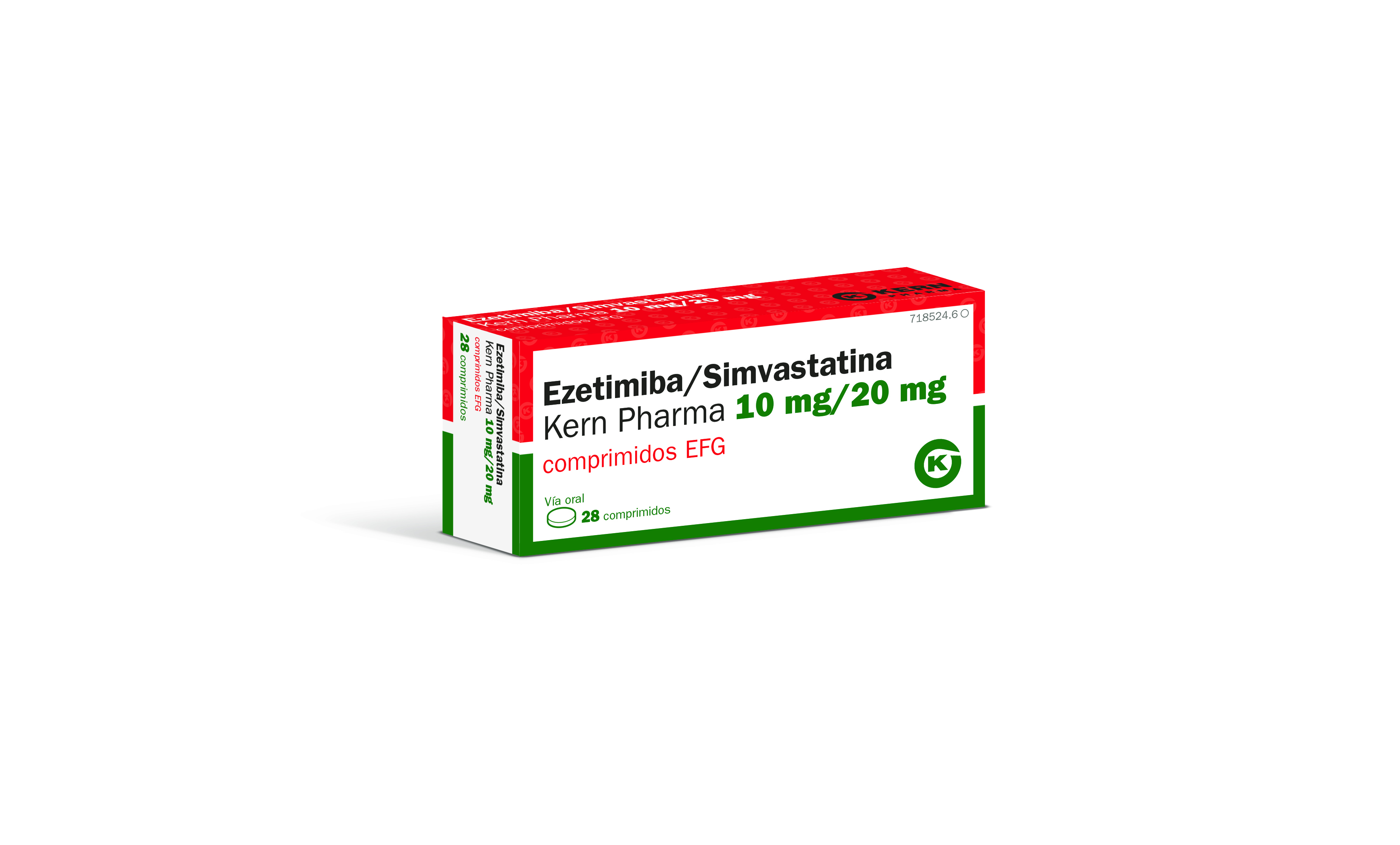 Ezetimiba-Simvastina Kern Pharma EFG 10 mg-20 mg 28 compr.