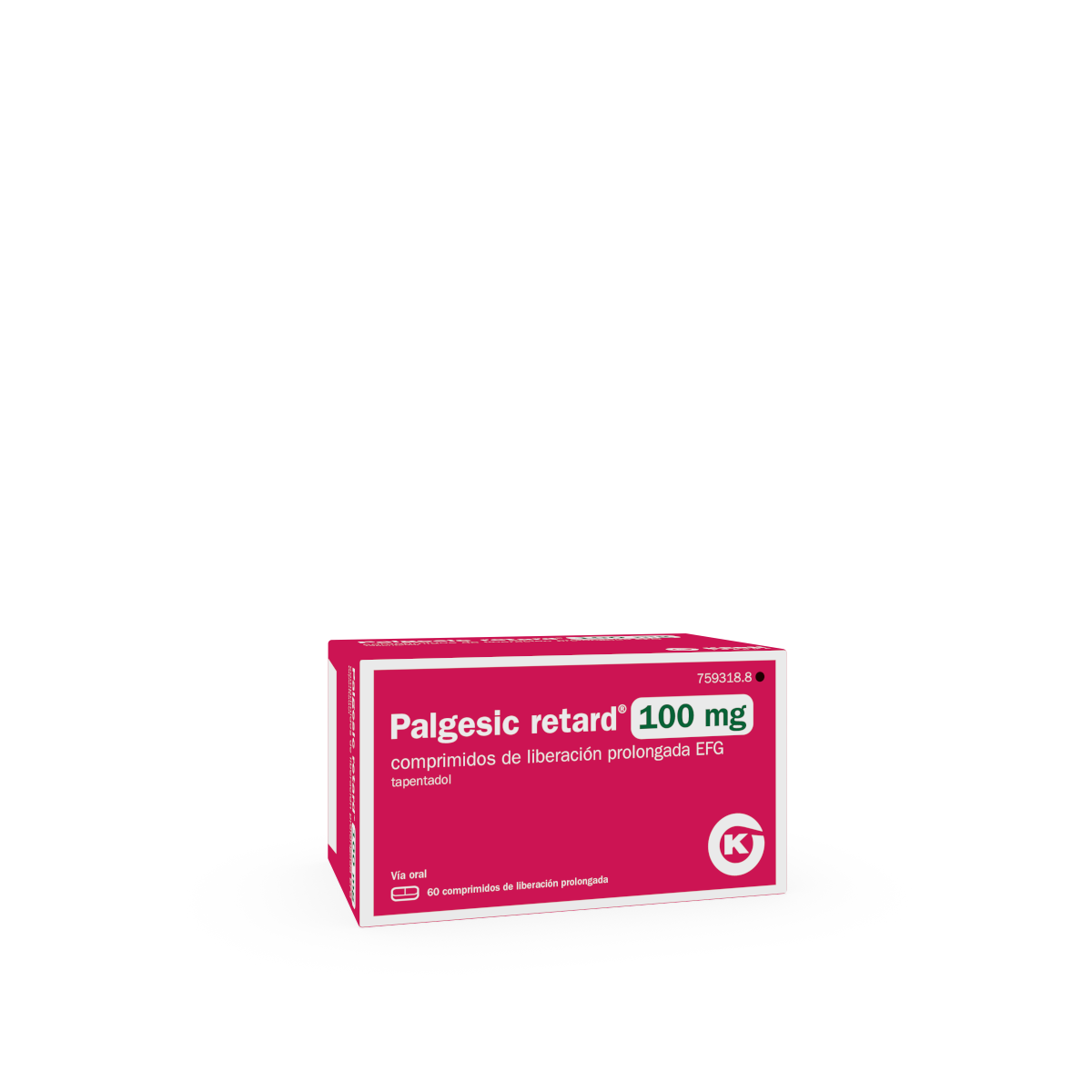 Palgesic retard® 100 mg 60 comprimidos