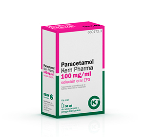 Paracetamol Kern Pharma EFG 100 mg-ml, 30 ml