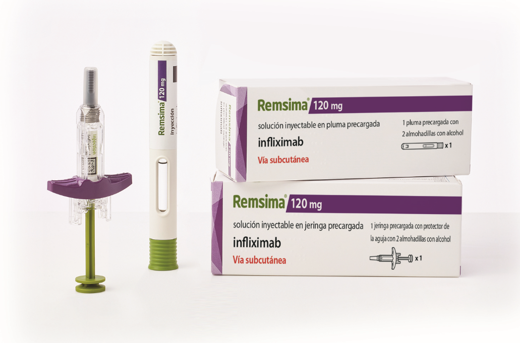 Remsima® 120mg solución inyectable en jeringa precargada