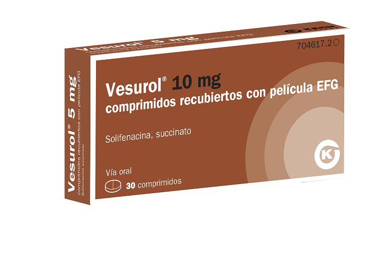 Vesurol 10 mg 30 comprimidos recubiertos con película EFG