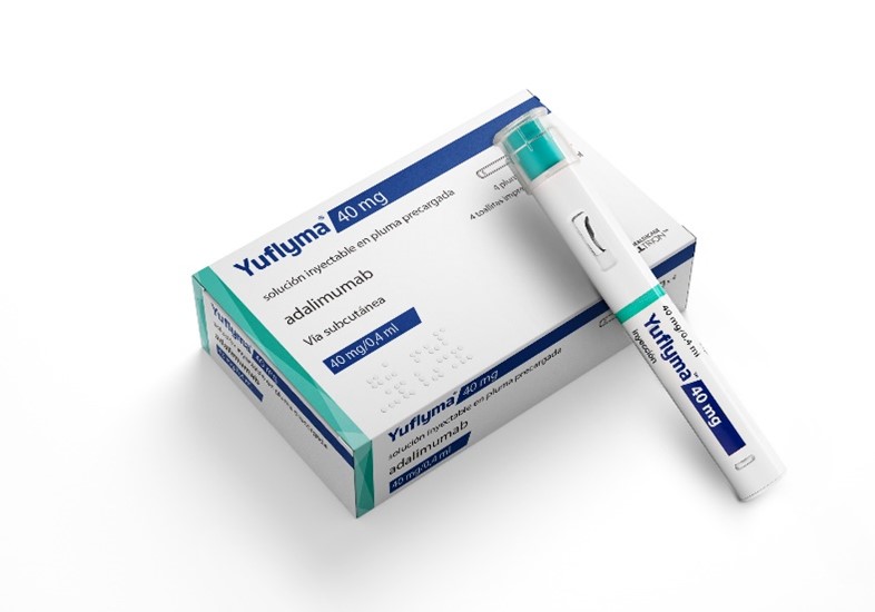 YUFLYMA 40 MG 2 PLUMA PRECARGADA SOLUCION INYECTABLE 0,4 ML