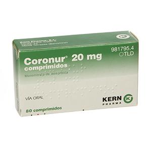 Coronur 20 mg, 80 compr.