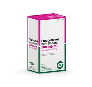 Paracetamol Kern Pharma EFG 100 mg-ml, 60 ml