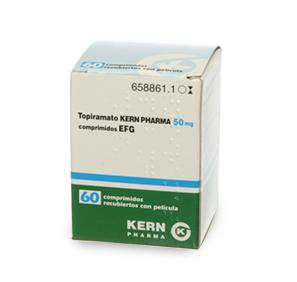 Topiramato Kern Pharma EFG 50 mg, 60 compr.