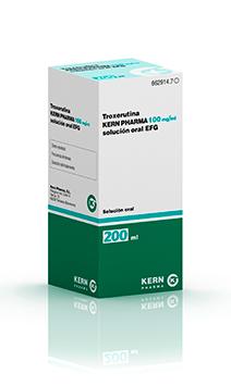 Troxerutina Kern Pharma EFG 100 mg-ml, 200 ml