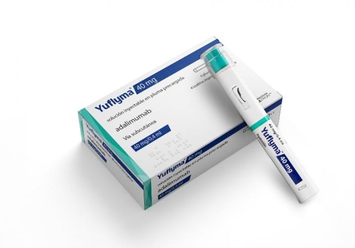 Yuflyma® 40 mg alta concentración 2 plumas precargadas solución inyectable 0,4 ml